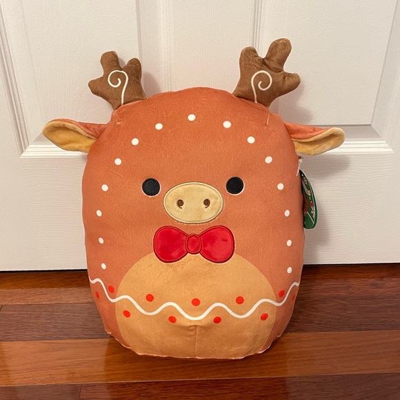 Squishmallows | Toys | Stetson The Gingerbread Reindeer Moose 2 Squishmallow | Poshmark